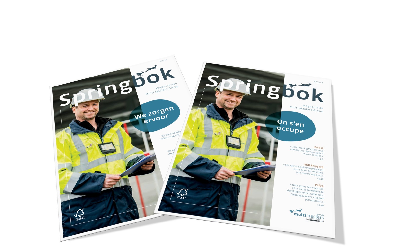 Springbok 8: magazine about facility services | Multi Masters Group